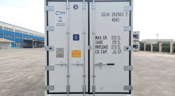 45ft Reefer Refrigerated Container - AVES Mobility LLC