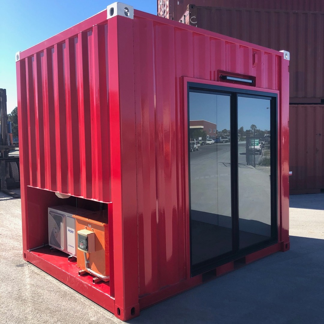 New 10ft HC operator station container - AVES Mobility LLC