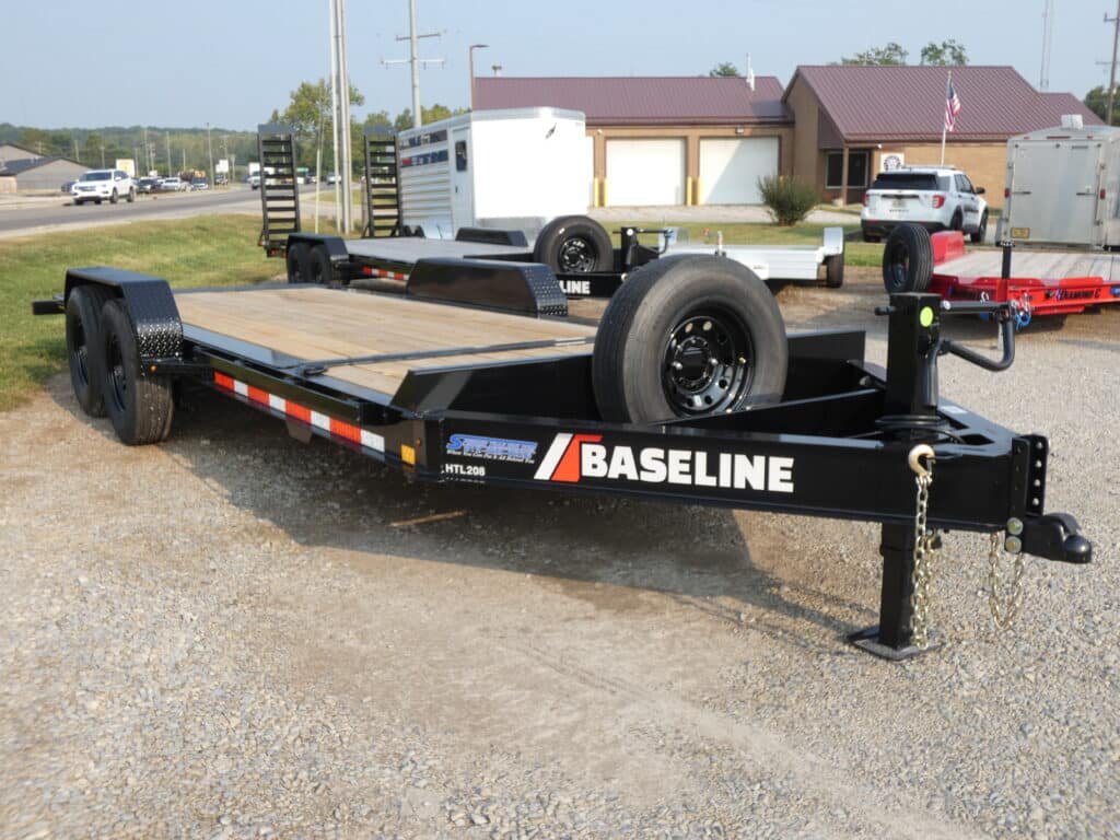 2026 Baseline HTL208 82″x 20′ 16k Split-Deck Tilt Equipment Trailer ...