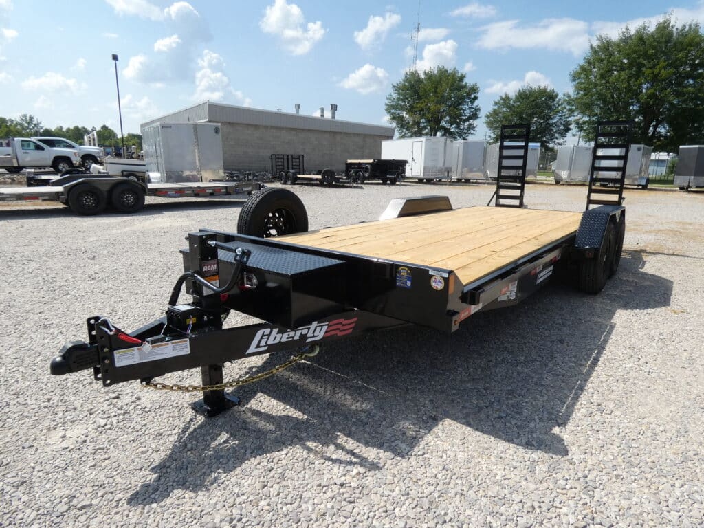 2026 Liberty LE 83″x 20′ 14k Equipment Trailer With Stand-Up Ramps ...